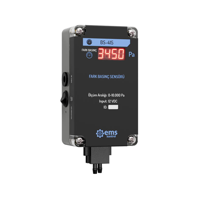 Bs 415 Portable Differential Pressure Sensor Ems Kontrol